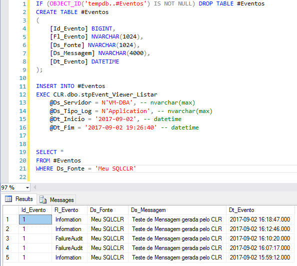 SQL Server - Como ler e gravar eventos no Event Viewer do Windows ...