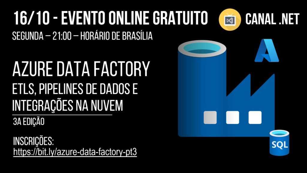 Como aprender Azure Data Factory (ADF) sem pagar nada - DE GRAÇA ...